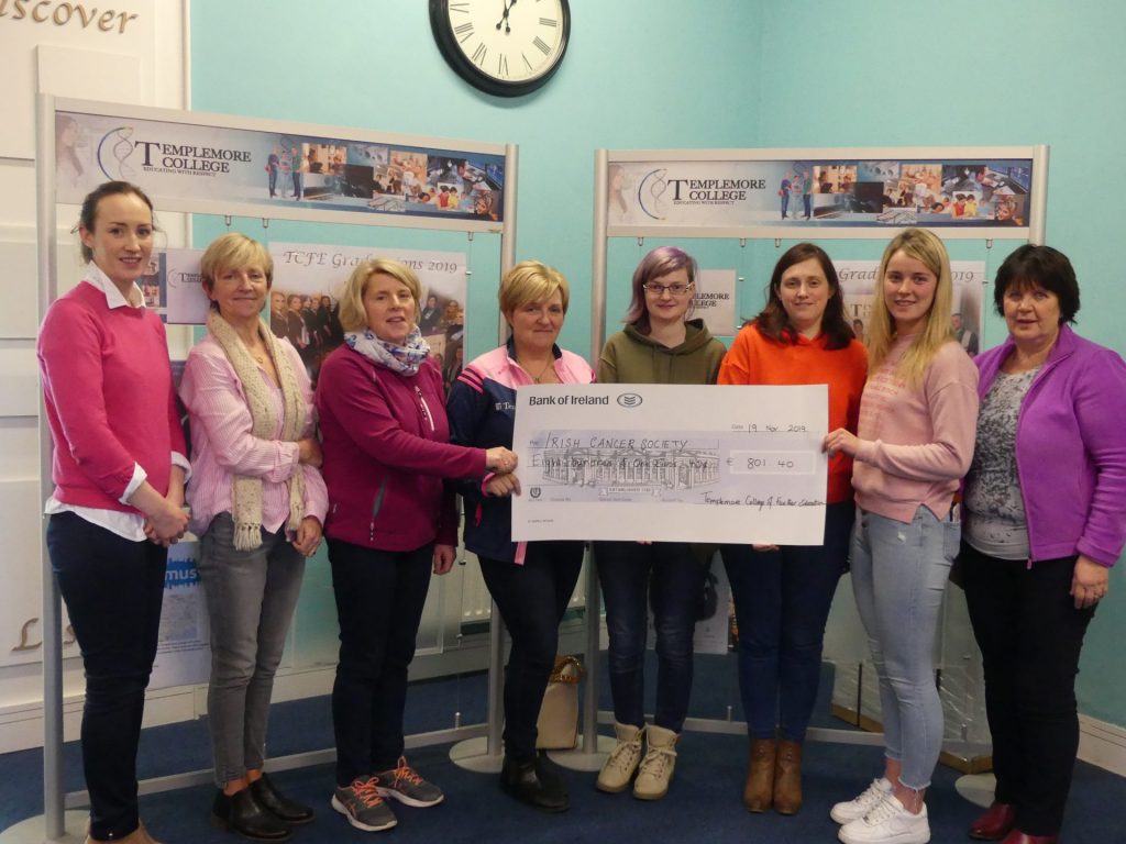 Cups Against Breast Cancer at TCFE – Templemore College